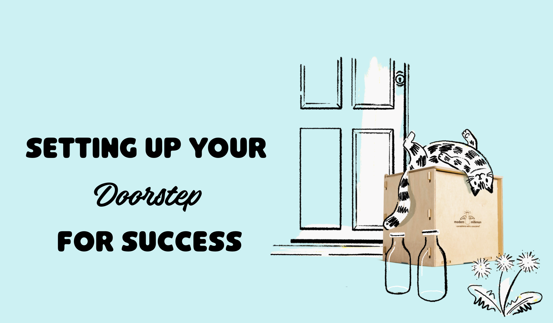How To Keep Milk Cool On Your Doorstep | Modern Milkman